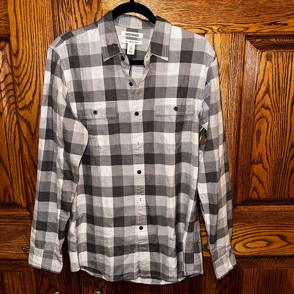 Goodthreads | Shirts | Good Threads Plaid Flannel Shirt Mens M | Poshmark